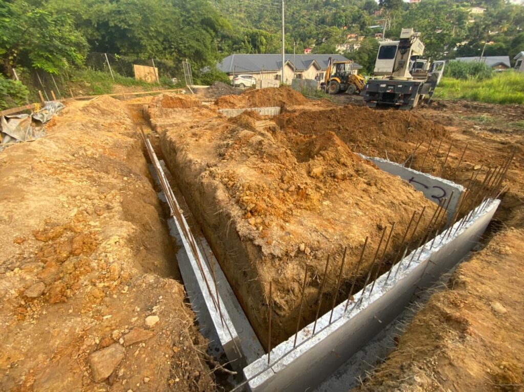 Strip Footings | Utility Concrete Products Company Limited